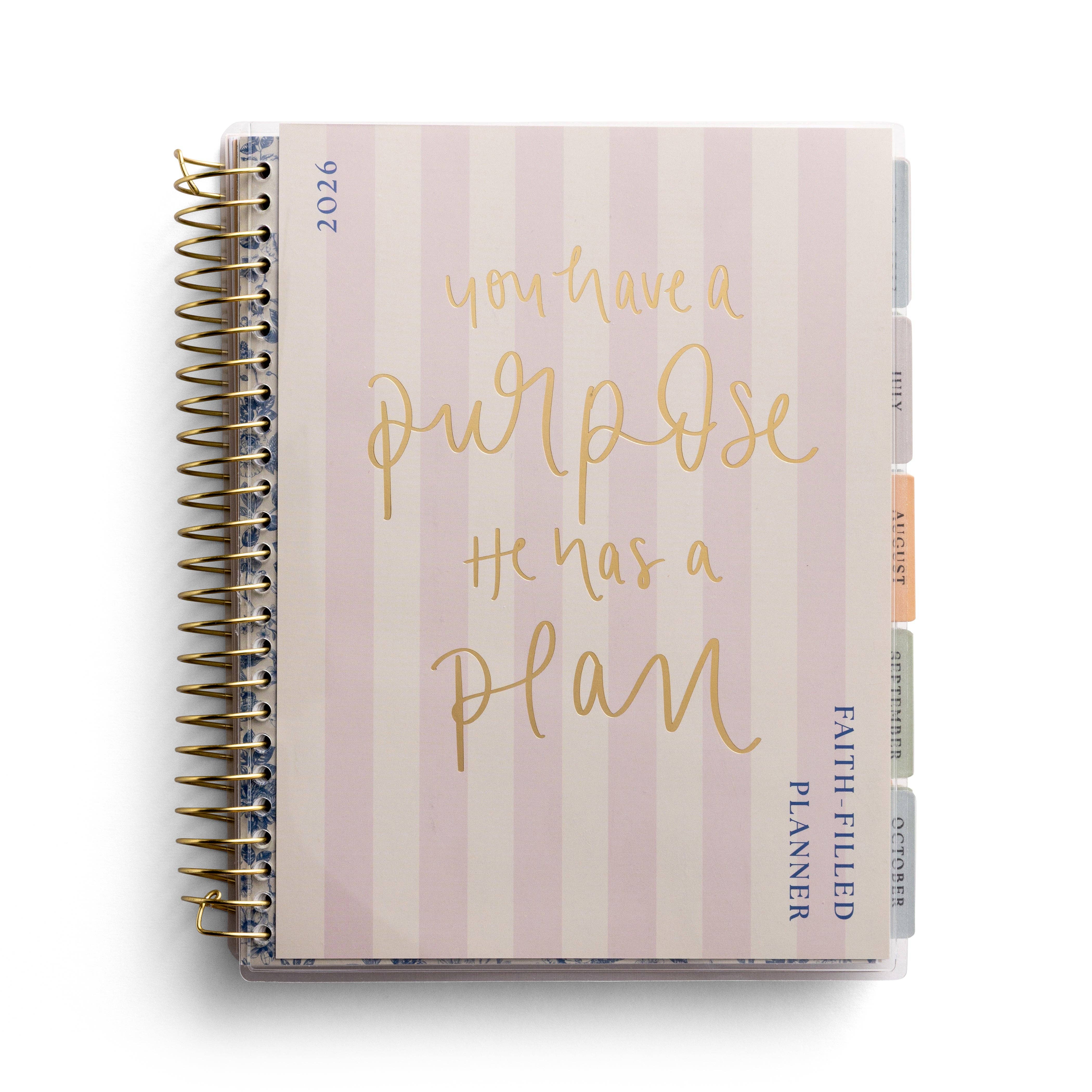 You Have A Purpose 2025-2026 18 Month Planner – Heart 2 Home Gifts