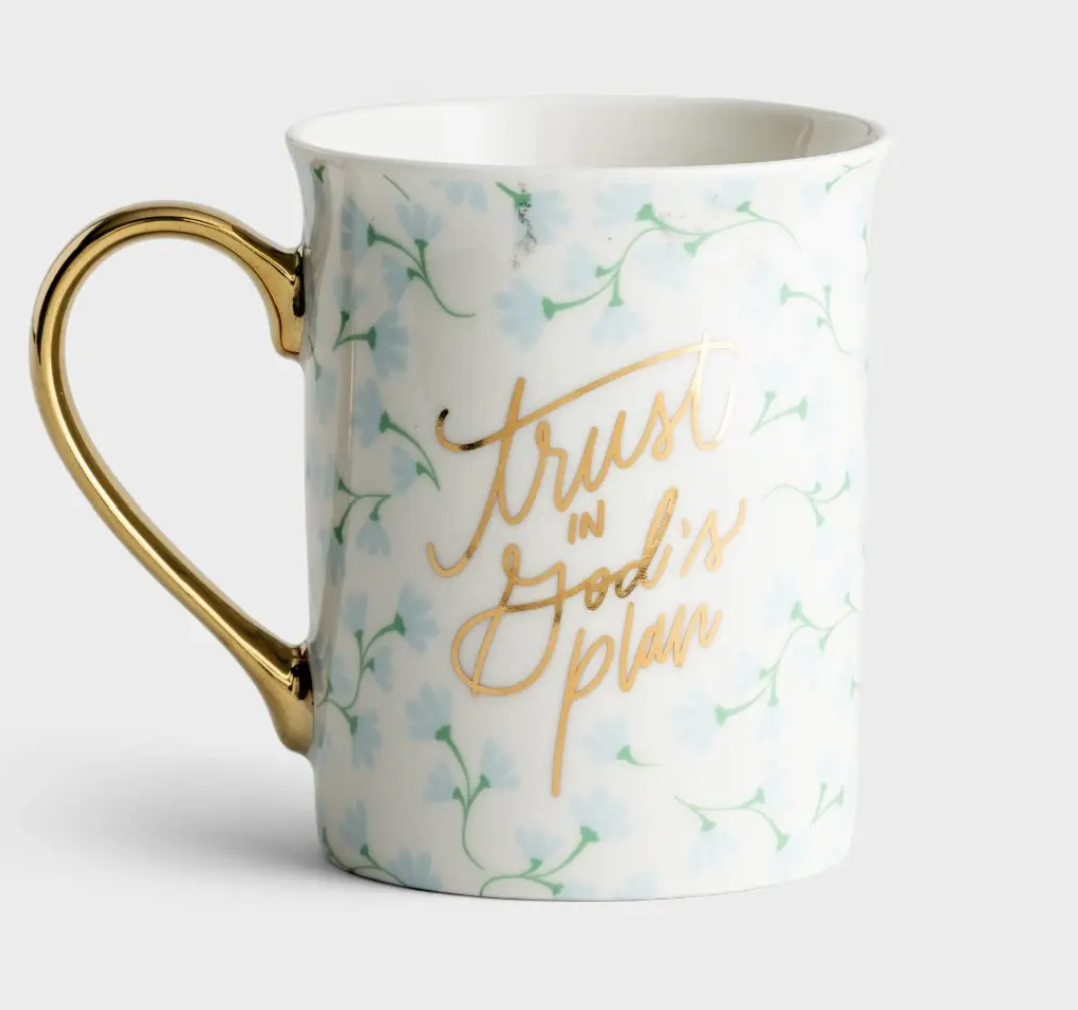 Mary Square - Trust God's Plan - Ceramic Mug – Heart 2 Home Gifts